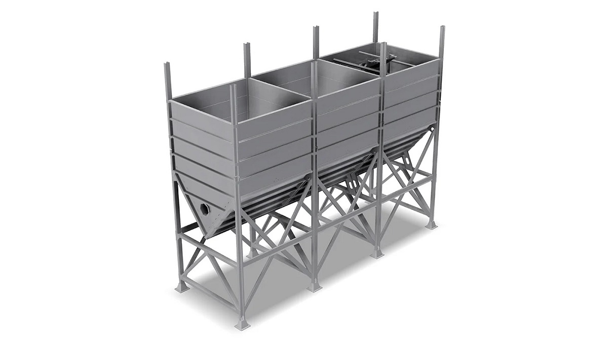 Zaranda de recipiente