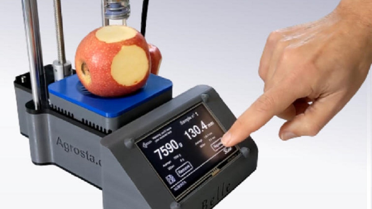 Agrosta®Rose, analizador versátil de textura para frutas y hortalizas ...