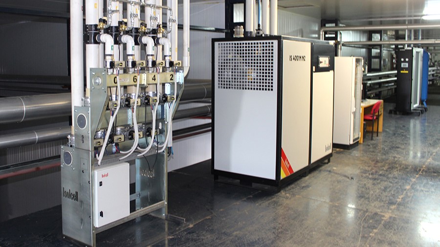 La atmósfera controlada dinámica con un nivel mínimo de oxígeno ...