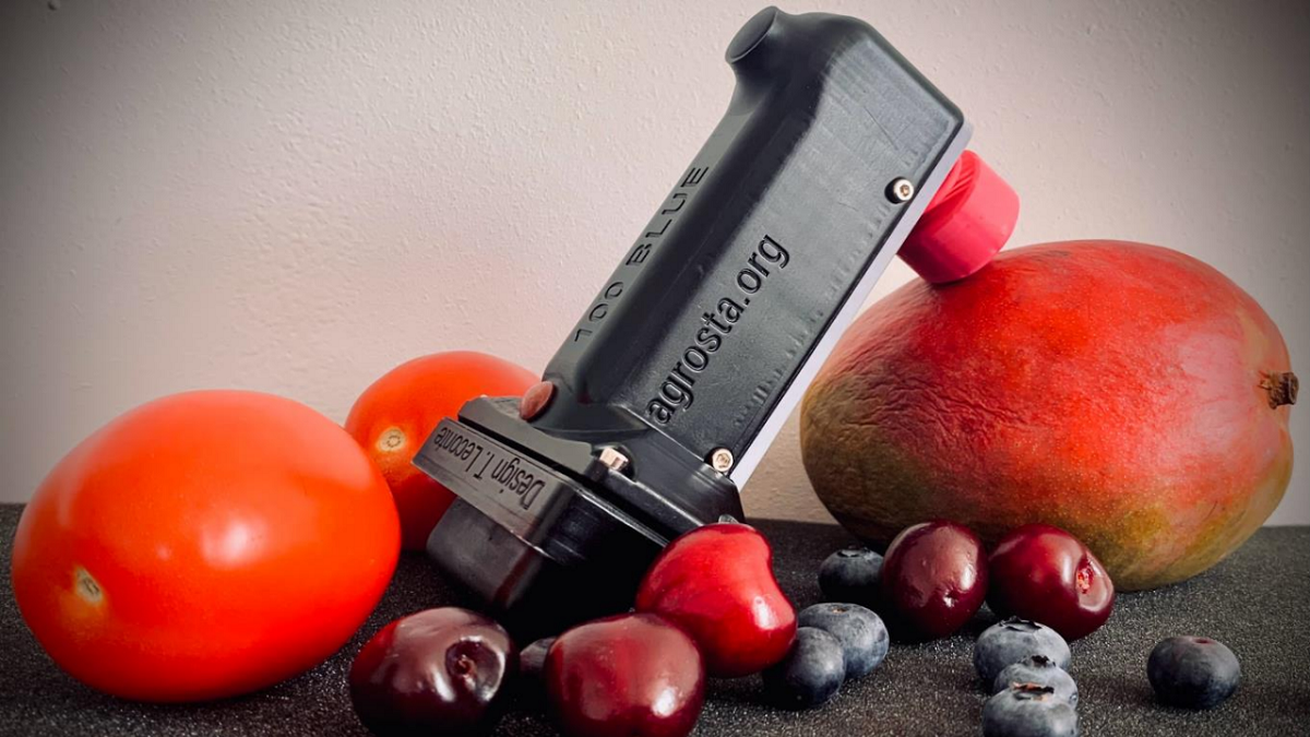 Agrosta 100 Blue, texturómetro para frutos delicados con tecnología ...