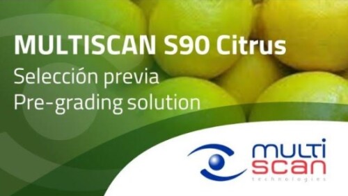Multiscan Technologies lanza al mercado la nueva selectora Multiscan S90 Citrus