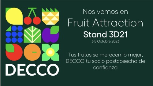 Si eres de los que piensa que tus frutos se merecen lo mejor, nos vemos en el stand de DECCO en ...