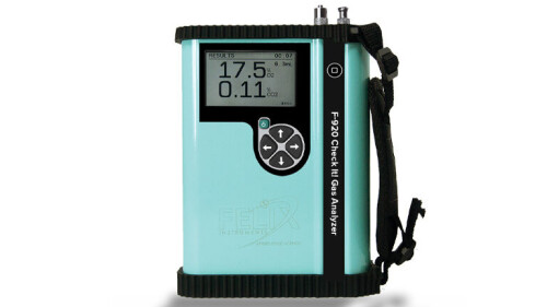 F-920 Check It! Gas Analyzer, analizador de la concentración de CO2 y O2
