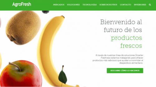 AgroFresh lanza nueva web en español