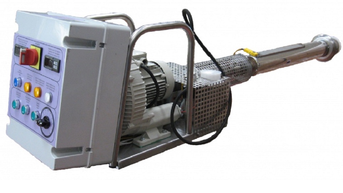 Termonebulizador Electrofog, para el tratamiento postcosecha de frutas ...